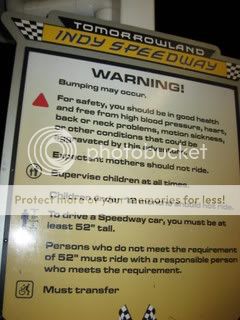 Attraction warning signs | The DIS Disney Discussion Forums - DISboards.com