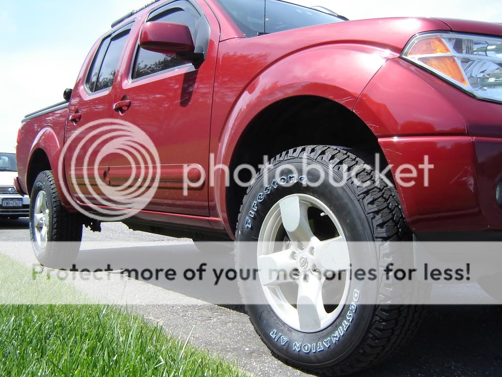 New Tires, Yay! Marred Rims, Boo! | Nissan Frontier Forum