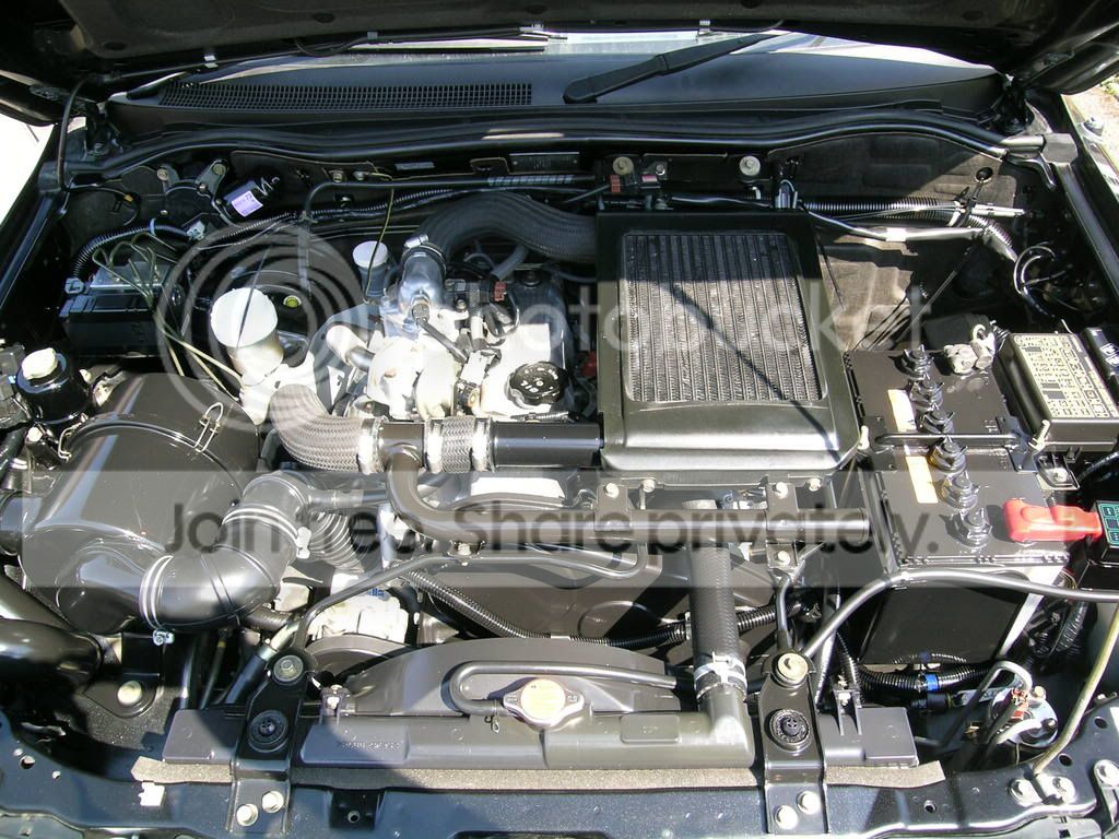 Mitsubishi Shogun Sports LWB Engine clean. | Detailing World Forum