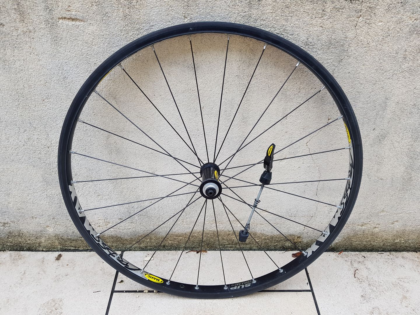 SOLD MTB Wheelset CROSSMAX 1 Mavic Sup Ceramic & skewers | Retrobike